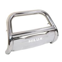 China 3.0 Inch Stainless Steel Front Bumper Bull Bar for Hilux Revo Vigo Ranger D-Max Triton Trucks for sale