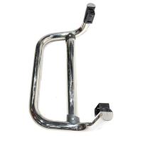 China 3.0 Inch Steel Bull Bar Front Bumper Grille Guard for Toyota Hilux Revo & 6 Other Models - Silver Finish for sale
