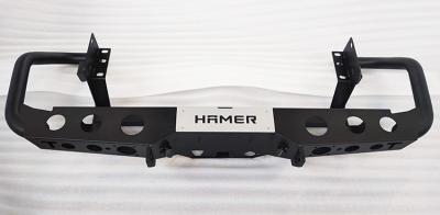 China Heavy Duty Black Powder Coated Offroad Rear Bumper for Ford Ranger T6/T7/T8 - 3.0MM Steel Construction for sale