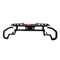 China Custom Steel Rear Truck Bumper for Ford F150 D-Max Navara - 3.0mm Thick High-Strength Black Powder Coated for sale