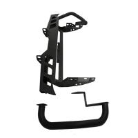 China Custom Steel Rear Truck Bumper for Ford F150 D-Max Navara - 3.0mm Thick High-Strength Black Powder Coated for sale