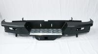 China Cavin Custom Black Rear Bumper with LED Lights for Toyota Hilux Vigo 2012-2015 | 3.0mm Steel Construction for sale