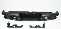 China Hilux Revo Auto Stepside Rear Bumper with LED Light - 3.0mm Steel Construction for 2012-2015 Models for sale