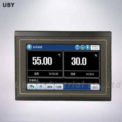 China Temi970 7-inch Touch Screen Digital Temperature and Humidity Controller with ±0.2℃ Accuracy and 24 Program Groups for sale