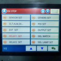 China Temi970 7-inch Touch Screen Digital Temperature and Humidity Controller with ±0.2℃ Accuracy and 24 Program Groups for sale