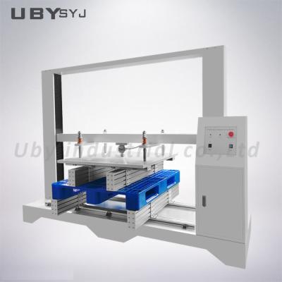 China Computer Control Plastic Pallet Strength Compression Tester with Digital Display and Max Capacity 20-100000kN for Packaging Testing for sale