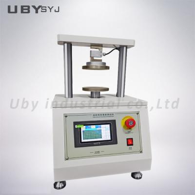 China UP-6000 2000N Capacity Crush Tester with Automatic Test Reports and Customizable Platen Dimension for Paper and Corrugated Board Testing for sale