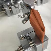 China UP-4002 Automatic Leather Bending Tester with 6 Sets Test Position, 22.5° Flexing Angle, and 100 Cycles/Min Flexing Speed for Leather and Footwear for sale
