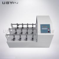 China UP-4002 Flexing Durability Testing Machine with 6 Independent Testing Positions and 22.5° Flexing Angle for Simultaneous Evaluation of Leather Specimens for sale
