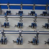 China UP-4002 Flexing Durability Testing Machine with 6 Independent Testing Positions and 22.5° Flexing Angle for Simultaneous Evaluation of Leather Specimens for sale