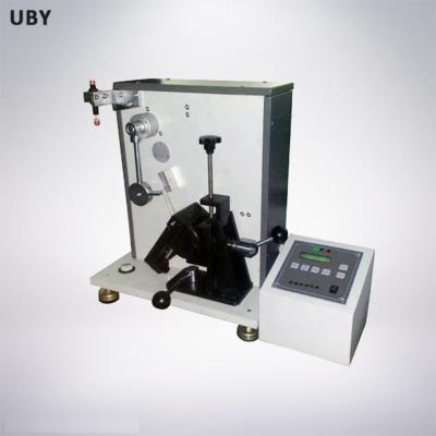 China Satra TM 21 EN 19956 Footwear Testing Equipment 60blows/min Heel Fatigue Tester for sale