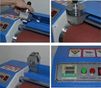 China DIN-53516 Standard Electronic Plastic DIN Abrasion Tester for Soft Synthetic Leather and Rubber Testing for sale