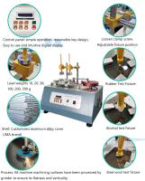 China Alcohol Abrasion Tester with Programmable Logic Controller Vivid Touch Screen Interface and Japan Precision Transmission Parts for sale