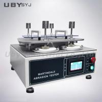 China ISO12945 ISO12947 Standards Martindale Abrasion Testing Machine with 47.5 ± 2.5 r/min Rotational Speed and 645 ± 5 mm2 Exposed Area for sale