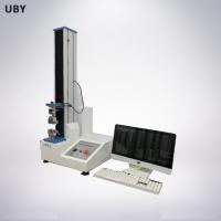 China Single Column Economical Basic Tensile Strength Tester With Manual Load Adjustment for sale