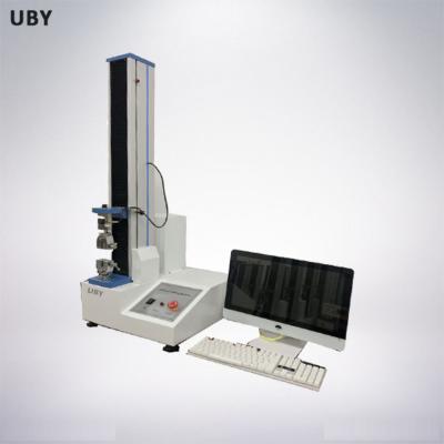 China Single Column Economical Basic Tensile Strength Tester With Manual Load Adjustment for sale