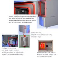China UP-6195 Laboratory Double 85 Environmental Aging Chamber with 20%~98%RH Humidity Range and SUS304 Stainless Steel Inner Tank for sale