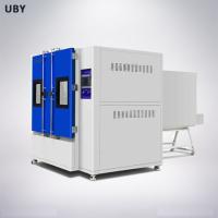 China UP-6300 SUS316# Stainless Steel Ice Water Splashing Immersion Test Chamber with 7-inch LCD Touch Screen and French Taikang Compressor for Automotive Parts for sale