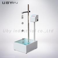 China Plastic Impact Testing Machine Adjustable Height Drop Ball Impact Tester Machine for sale
