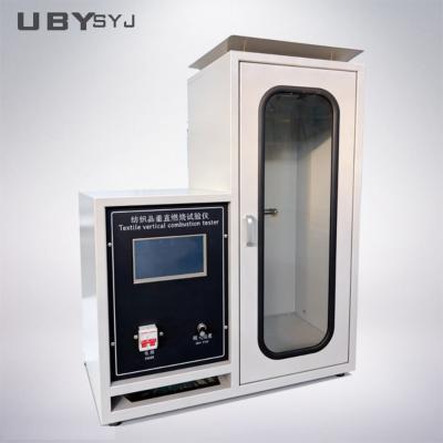 China UP-5037 Compact Design Textile Combustion Tester with 40 ± 2 mm Flame Height Compliant with GB5455-2014 ISO6940 ISO6941 ASTM D6431 for sale