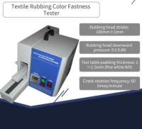 China Electric Crocking Test Machine with 104mm Friction Distance 16mm Friction Head Diameter and 60±1 Times/Minute Friction Speed for Color Fastness Testing for sale