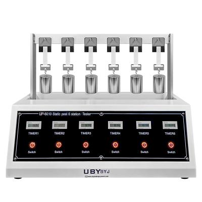 China UP-6010 Retention Tester with Modular Weight Design, Easy-Load Suspension System and 5 Measurement Groups for Adhesive Testing for sale