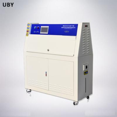 China UP-6200 UV Aging Test Chamber with 8 UV Lamps 95% R.H Humidity Range and SUS#304 Stainless Steel Construction for sale