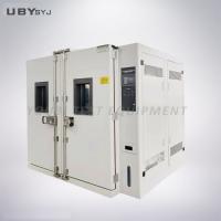 China Stability Walk-in Climatic Test Chamber with Dual Explosion-proof Windows and Double Sealed Doors for Temperature Range -70~180ºC for sale