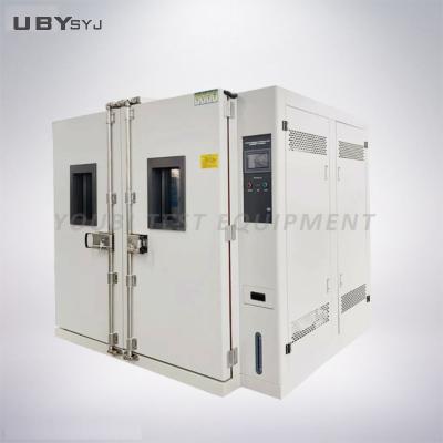 China Stability Walk-in Climatic Test Chamber with Dual Explosion-proof Windows and Double Sealed Doors for Temperature Range -70~180ºC for sale