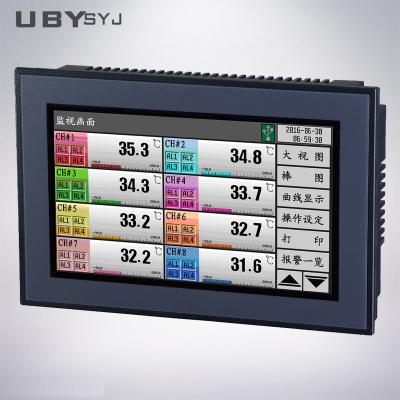 China Precise TEMI990 Temperature Controller with 7-inch TFT Touchscreen, Advanced PID Control, and 3-channel PT100 Input for sale