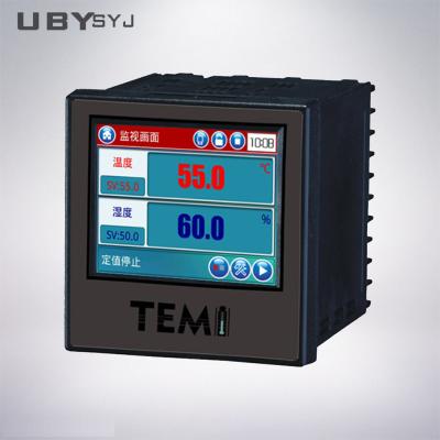 China Temi360 Stable and High-Precision Touch Screen Temperature and Humidity Controller for sale