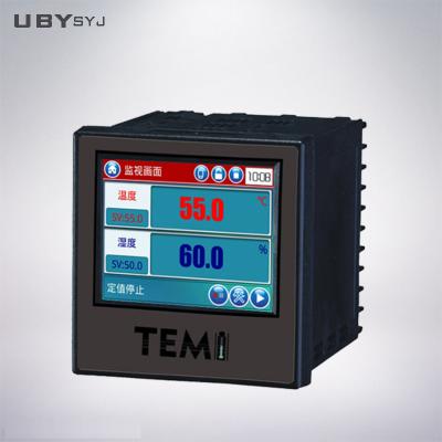 China Temi360 Programmable Temperature and Humidity Controller with ±0.2ºC Accuracy 120 Program Capacity and 3.5-inch Touchscreen for sale