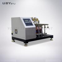 China ASTM D1630 Compliant Rubber Shoe Sole Abrasion Tester with LCD Control and Vacuum Cleaner for sale
