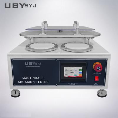 China UP-1006 Digital Martindale Abrasion and Pilling Tester with Quantitative Pilling Evaluation, 47.5 ± 2.5 r/min Rotational Speed, 645 ± 5 mm2 Exposed Area for sale
