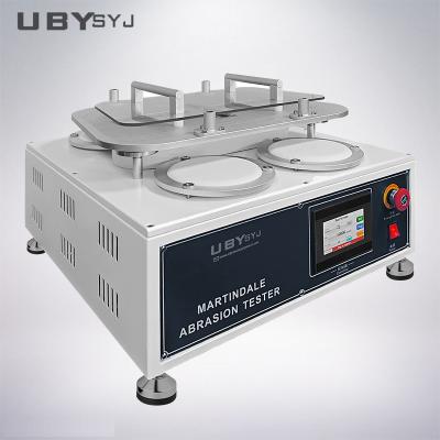 China Space-saving Automatic 4 Stations Martindale Abrasion Tester for Textile and Fabric Testing for sale