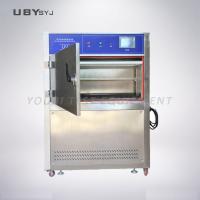 China ASTM G 153 Compliant UV Aging Test Chamber with SUS#304 Stainless Steel and 8 UV Lamps for Accelerated Weathering Testing for sale