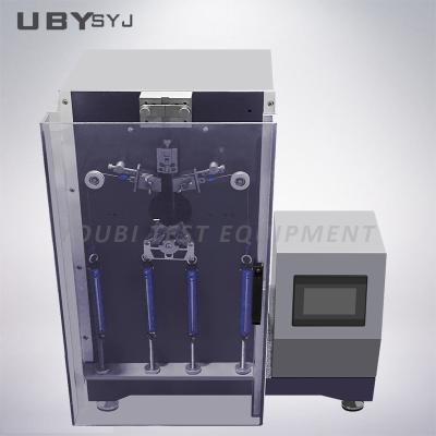 China UP-4008 Professional Zipper Fatigue Tester with 75mm Reciprocating Stroke 30 cpm Frequency and 60° Opening Angle for sale