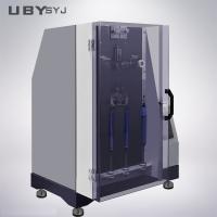 China UP-4008 Professional Zipper Fatigue Tester with 75mm Reciprocating Stroke 30 cpm Frequency and 60° Opening Angle for sale
