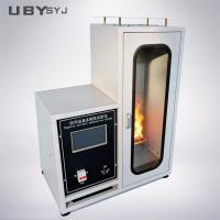 China UP-5037 ISO 6940 ISO 6941 Compliant Textile Vertical Burning Test Apparatus with 40 ± 2 mm Flame Height and High-voltage Electronic Ignition for sale