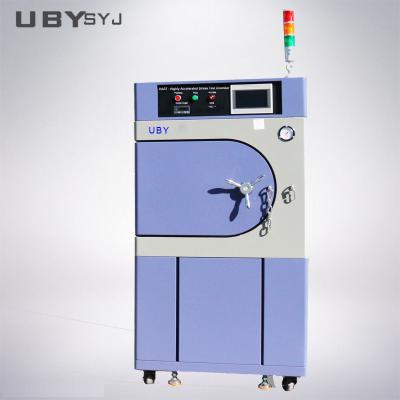 China UP-6124 Corrosion-Resistant Highly Accelerated Aging Test Chamber for IC Packaging with Temperature Range +105℃~143℃ and Pressure Range 1.2~2.89kg/Cm2 for sale