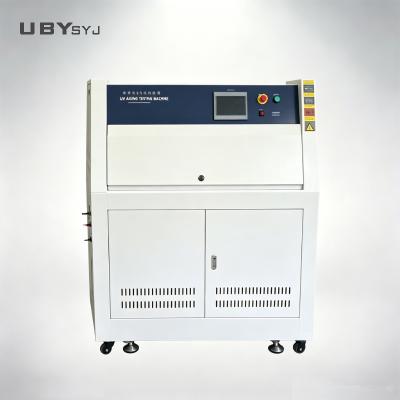 China UP-6200 UV Aging Test Chamber with UVA-340/UVB-313 Lamps 0.26~1.13 W/m² Adjustable Irradiance and SUS#304 Stainless Steel Construction for sale
