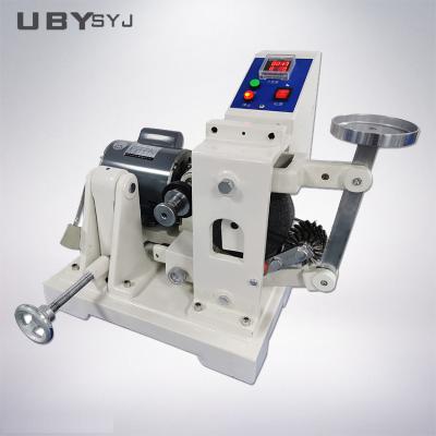 China UP-1008 Akron Abrasion Tester with 8-digit LCD Display Adjustable Tilt Angle 0~45° and Dual Load Weights 2LB/6LB for Rubber Abrasion Resistance Testing for sale