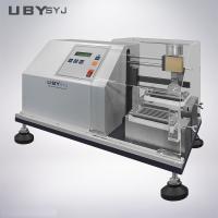China UP-4004 Gloves Cutting Tester EN388 ISO 13997 Compliant with 5N~50N Adjustable Test Load and Precision Pressure Sensor for sale