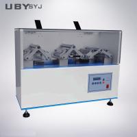 China UP-4034 Multi-Station Shoe Sole Flexing Tester with 3 or 6 Stations 90° ± 2° Bending Angle and 125 - 150 cpm Speed for sale