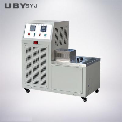 China UP-5006 Low Temperature Brittleness Tester with Rt~-80℃ Range 2 M/S Impact Speed and ±1℃ Uniformity for Polymer Cold Resistance Testing for sale