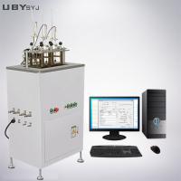China Automatic Vicat Softening Temperature Tester with 4 Test Stations and ±0.5℃ Temperature Accuracy for Plastic Heat Resistance Testing for sale