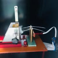 China UP-5019 Glow Wire Flammability Tester with 500℃ ~ 1000℃ Temperature Range Touch Screen Controller IEC 60695-2-10 Compliant for sale