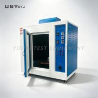 China UP-5019 Glow Wire Flammability Test Chamber with 500℃ ~ 1000℃ Temperature Range IEC 60695-2-10 Compliant and Touch Screen Controller for sale