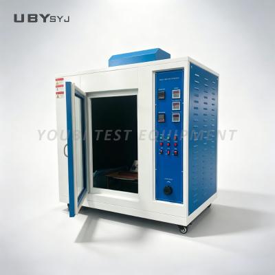 China UP-5019 Glow Wire Flammability Test Chamber with 500℃ ~ 1000℃ Temperature Range IEC 60695-2-10 Compliant and Touch Screen Controller for sale