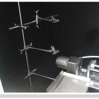 China UP-5032 Angle Adjustable Plastic Burning Rate Test Apparatus with Mitsubishi PLC Control and 20mm～125mm Flame Height for sale